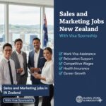 Sales and Marketing jobs in New Zealand with Visa sponsorship